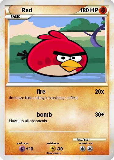 Pokémon Red 2802 2802 - fire - My Pokemon Card