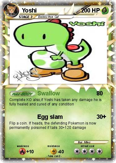Pokémon Yoshi 1388 1388 - Swallow - My Pokemon Card