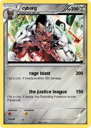 Pokémon cyborg 271 271 - rage blast - My Pokemon Card