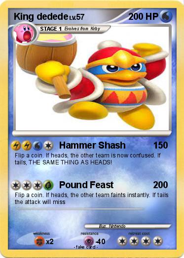 Pokémon King dedede 223 223 - Hammer Shash - My Pokemon Card