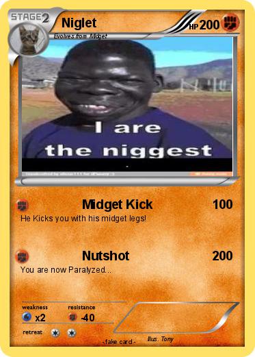 Pokémon Niglet 19 19 - Midget Kick - My Pokemon Card