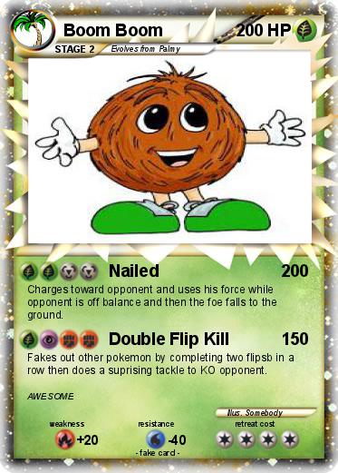 Pokémon Boom Boom 50 50 - Nailed - My Pokemon Card