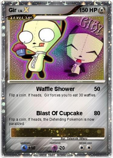Pokémon Gir 419 419 - Waffle Shower - My Pokemon Card
