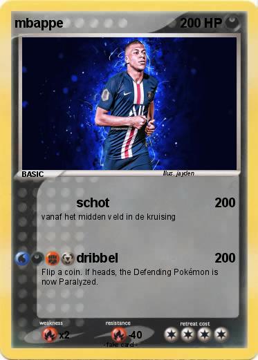 Pokémon mbappe 48 48 - schot - My Pokemon Card