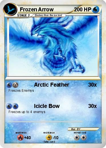 Pokémon Frozen Arrow - Arctic Feather - My Pokemon Card