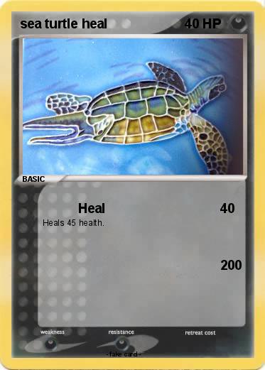 Pokémon sea turtle heal - Heal - My Pokemon Card