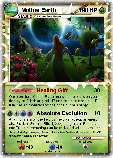 Pokémon Mother Earth 1 1 - Healing Gift - My Pokemon Card