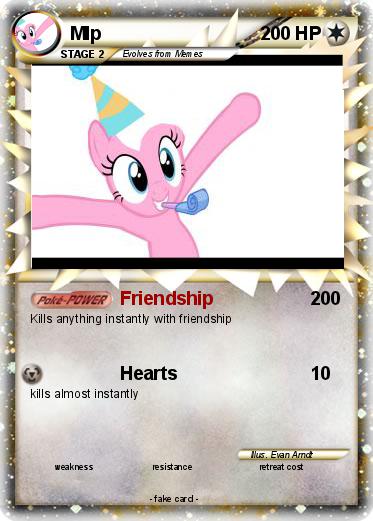 Pokémon Mlp 33 33 - Friendship - My Pokemon Card
