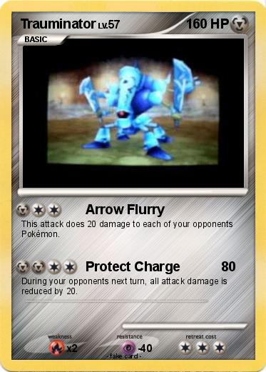 Pokémon Trauminator 5 5 - Arrow Flurry - My Pokemon Card