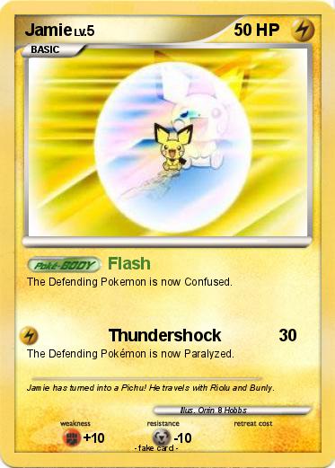 Pokémon Jamie 143 143 - Flash - My Pokemon Card