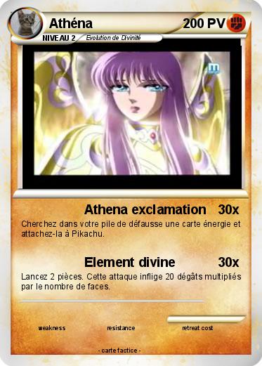Pokémon Athena 178 178 - Athena exclamation - Ma carte Pokémon