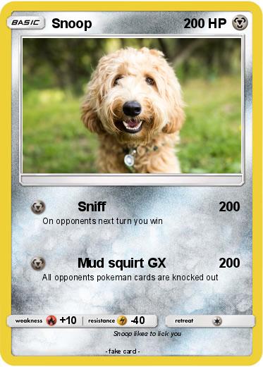 Pokémon Snoop 628 628 - Sniff - My Pokemon Card
