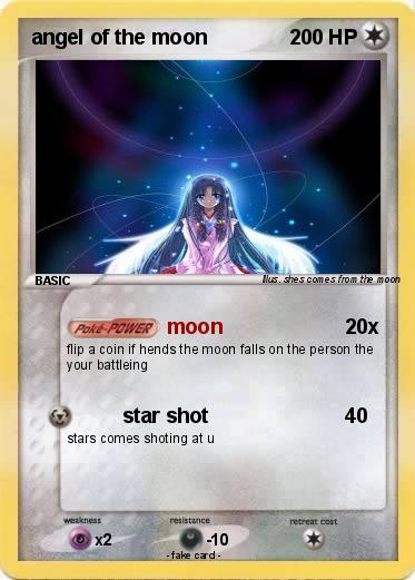 Pokémon angel of the moon - moon - My Pokemon Card