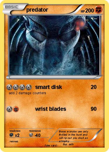 Pokémon predator 693 693 - smart disk - My Pokemon Card