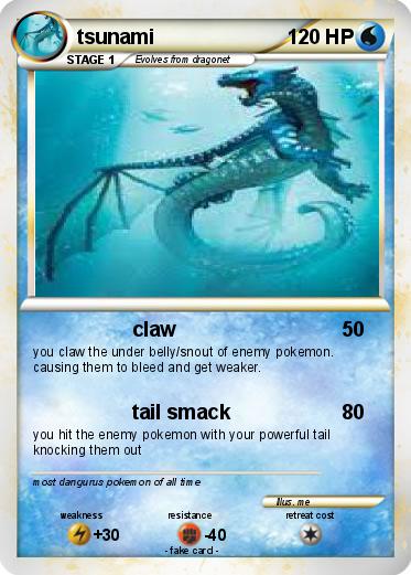 Pokémon tsunami 253 253 - claw - My Pokemon Card