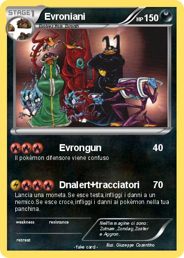Pokémon Evroniani - Evrongun - My Pokemon Card
