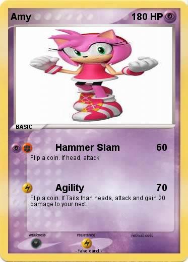 Pokémon Amy 1017 1017 - Hammer Slam - My Pokemon Card
