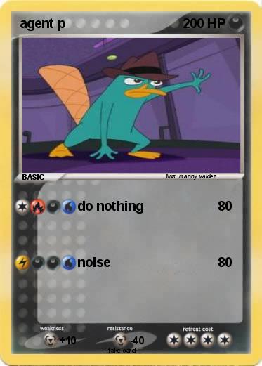 Pokémon agent p 54 54 - do nothing - My Pokemon Card