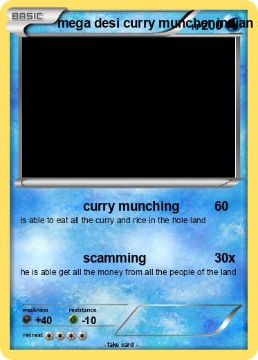 Pokémon mega patel - curry munching - My Pokemon Card