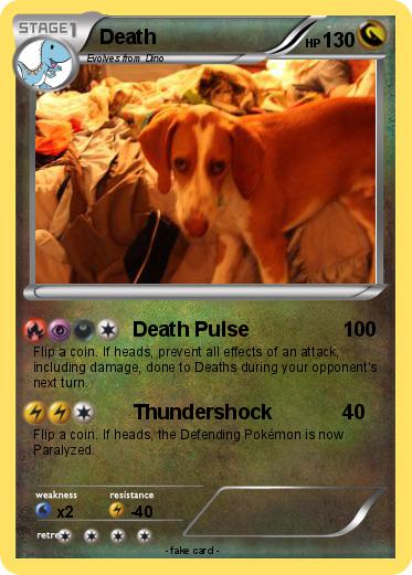 Pokémon Death 4612 4612 - Death Pulse - My Pokemon Card