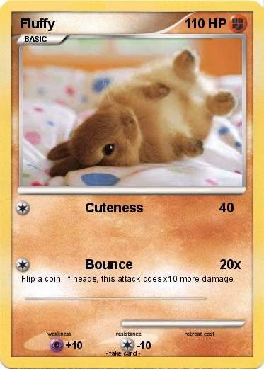 Pokémon Fluffy 490 490 - Cuteness - My Pokemon Card