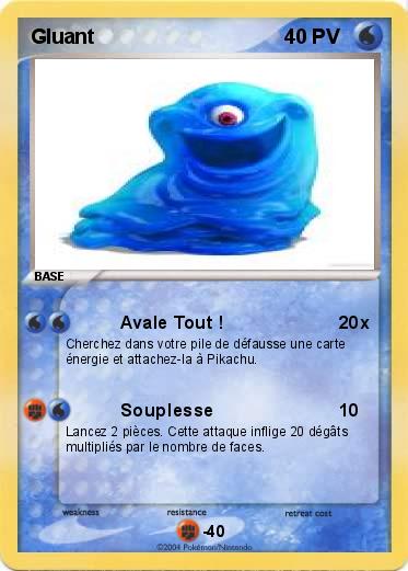 Pokémon Gluant 6 6 - Avale Tout ! - Ma carte Pokémon