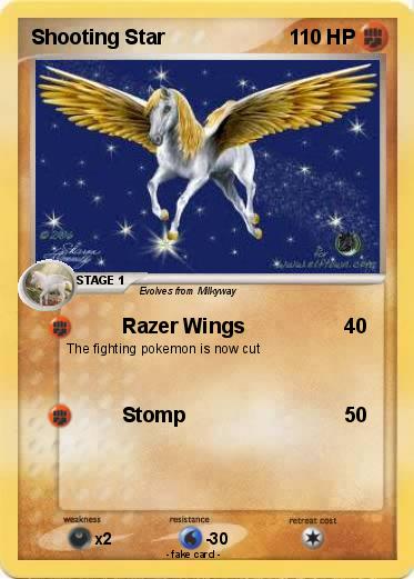 Pokémon Shooting Star 13 13 - Razer Wings - My Pokemon Card