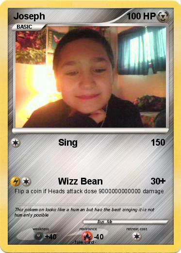 Pokémon Joseph 270 270 - Sing - My Pokemon Card