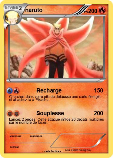 Pokémon Naruto 10635 10635 - Recharge - Ma carte Pokémon