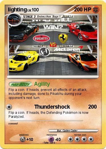 Pokémon lighting 801 801 - Agility - My Pokemon Card