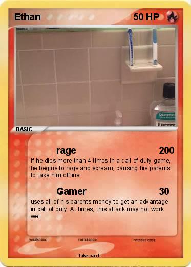 Pokémon Ethan 705 705 - rage - My Pokemon Card