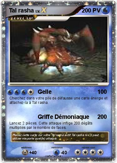 Pokémon Tal rasha 2 2 - Gelle - Ma carte Pokémon