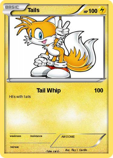 Pokémon Tails 1001 1001 - Tail Whip - My Pokemon Card