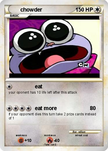 Pokémon chowder 96 96 - eat - My Pokemon Card