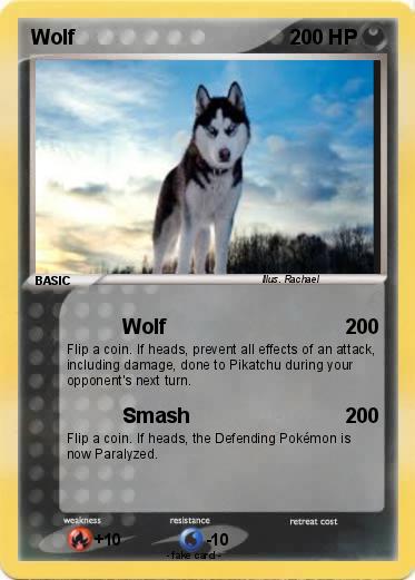 Pokémon Wolf 1248 1248 - Wolf - My Pokemon Card
