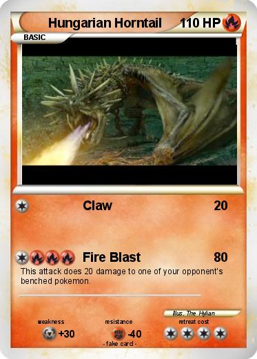 Pokémon Hungarian Horntail 3 3 - Claw - My Pokemon Card