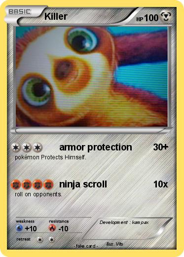 Pokémon Killer 4006 4006 - armor protection - My Pokemon Card