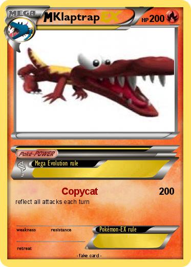 Pokémon Klaptrap 1 1 - Copycat - My Pokemon Card