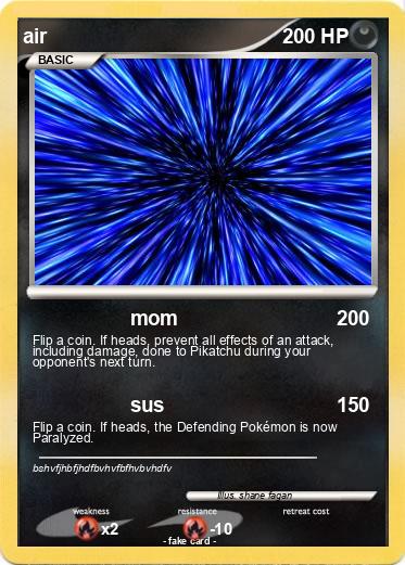Pokémon air 493 493 - mom - My Pokemon Card
