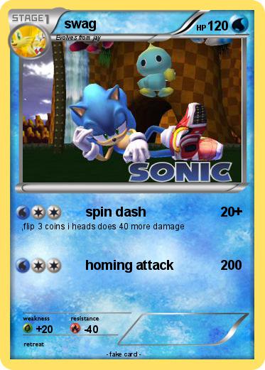 Pokémon swag 505 505 - spin dash - My Pokemon Card