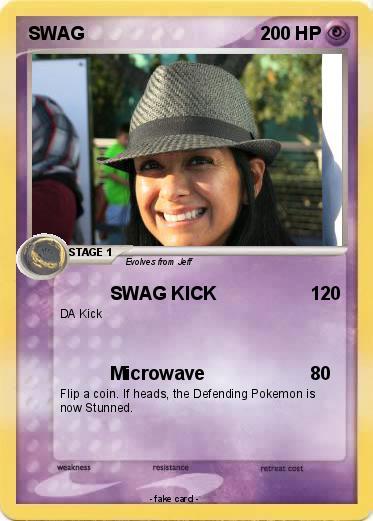 Pokémon SWAG 724 724 - SWAG KICK - My Pokemon Card