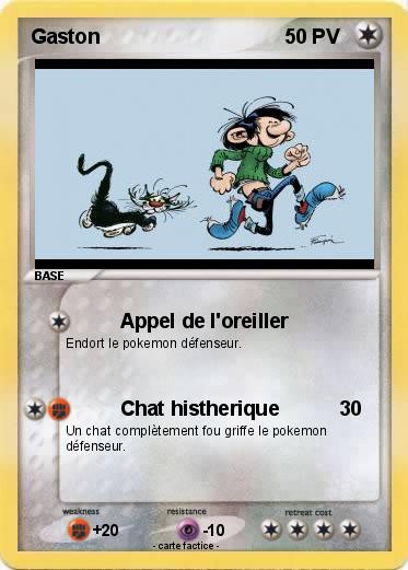 Pokémon Gaston 32 32 - Appel de l'oreiller - Ma carte Pokémon