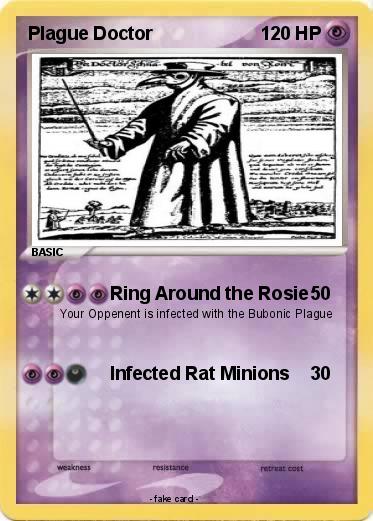 Pokémon Plague Doctor 2 2 - Ring Around the Rosie - My Pokemon Card