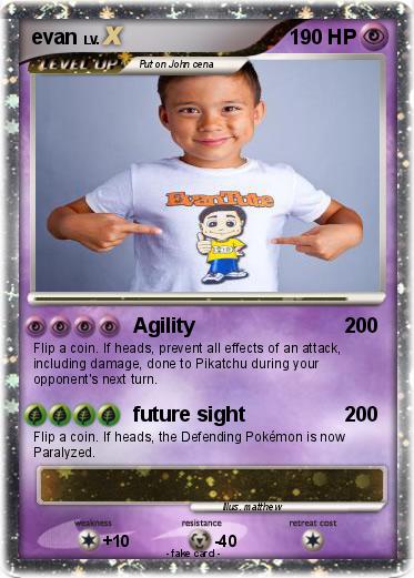 Pokémon evan 576 576 - Agility - My Pokemon Card