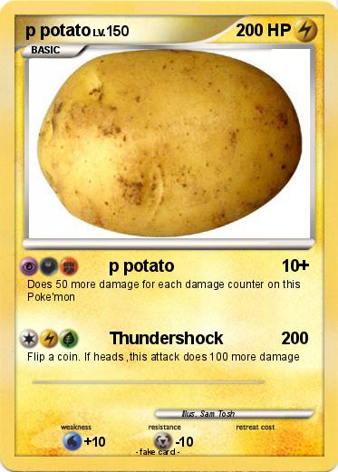 Pokémon p potato - p potato - My Pokemon Card
