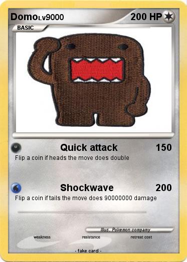 Pokémon Domo 936 936 - Quick attack - My Pokemon Card