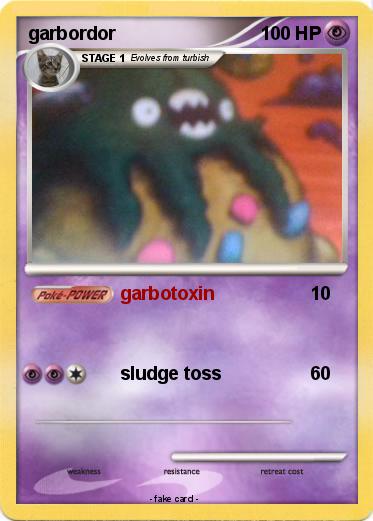 Pokémon garbordor - garbotoxin - My Pokemon Card