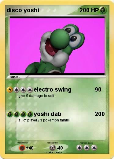 Pokémon disco yoshi - electro swing - My Pokemon Card