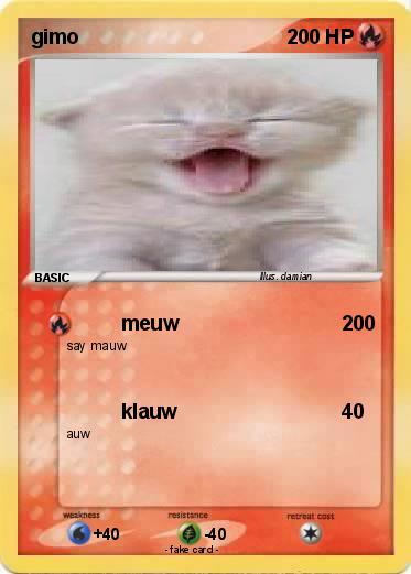 Pokémon gimo 1 1 - meuw - My Pokemon Card