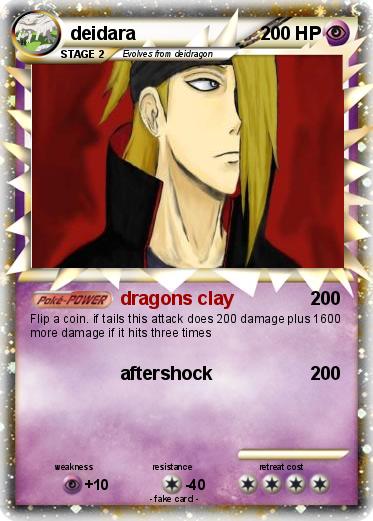 Pokémon deidara 275 275 - dragons clay - My Pokemon Card